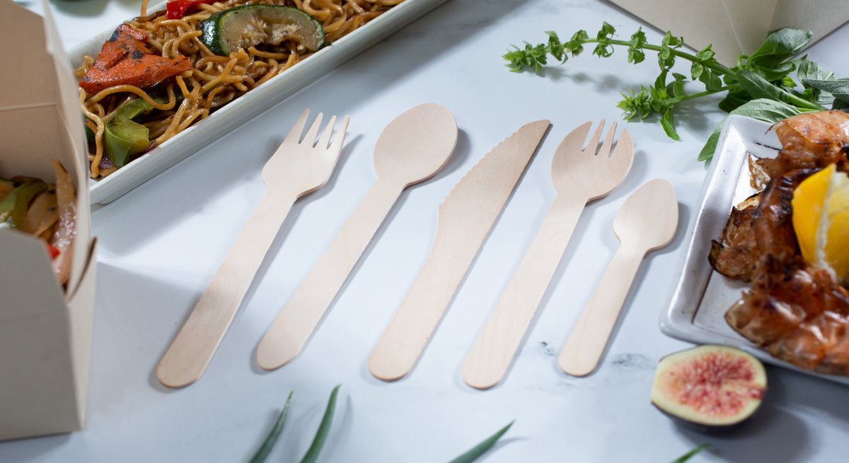 Compostable Cutleries & Utensil Sets – Reztaurant Direct