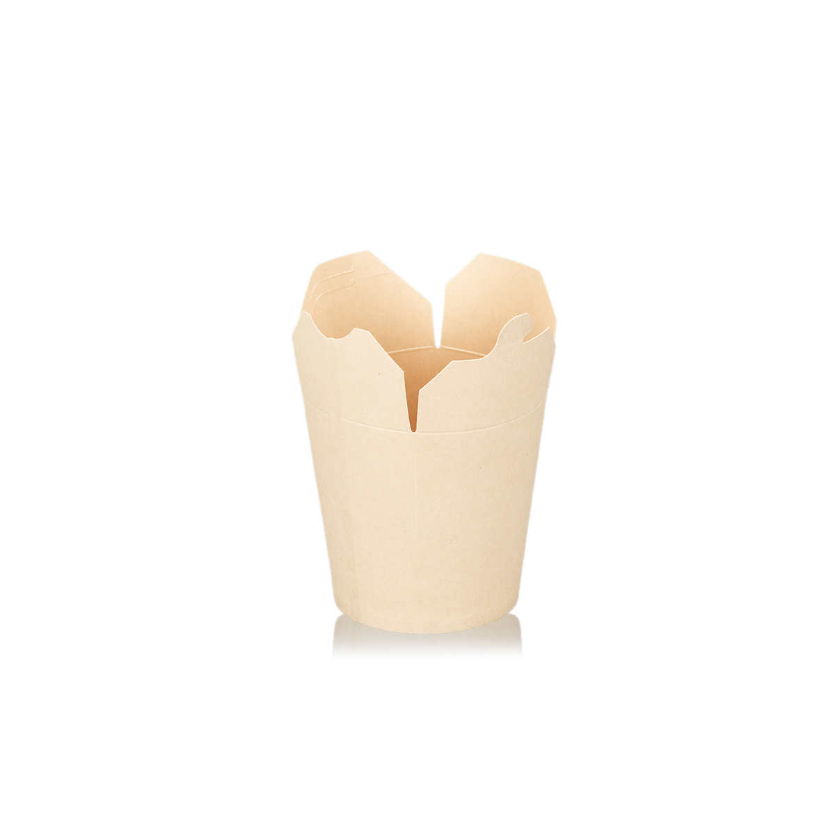 ezSelect Paper Round Oyster Pail (Bamboo, Kraft, White) Take-Out ...